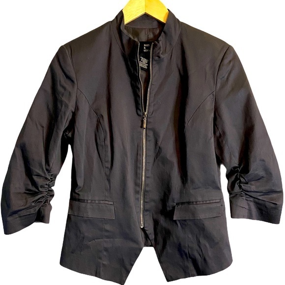 Jules & Leopold | Jackets & Coats | Jules Leopold Zip Front Blazer ...
